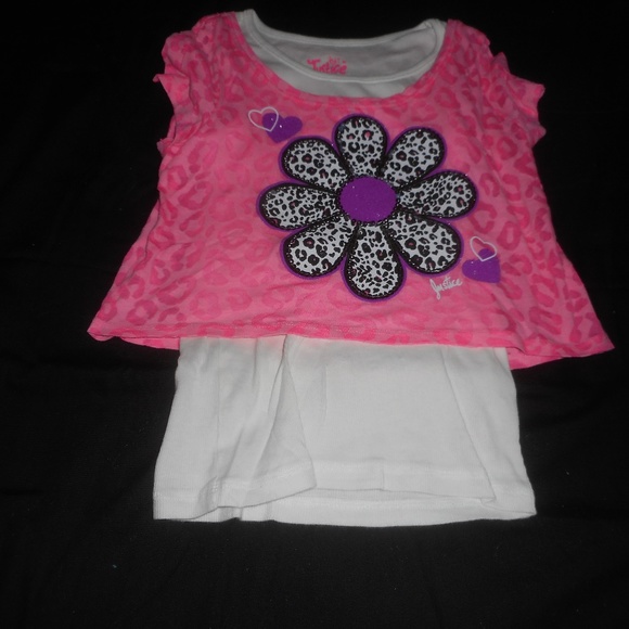 Justice | Shirts & Tops | Justice 2fer Shirt | Poshmark